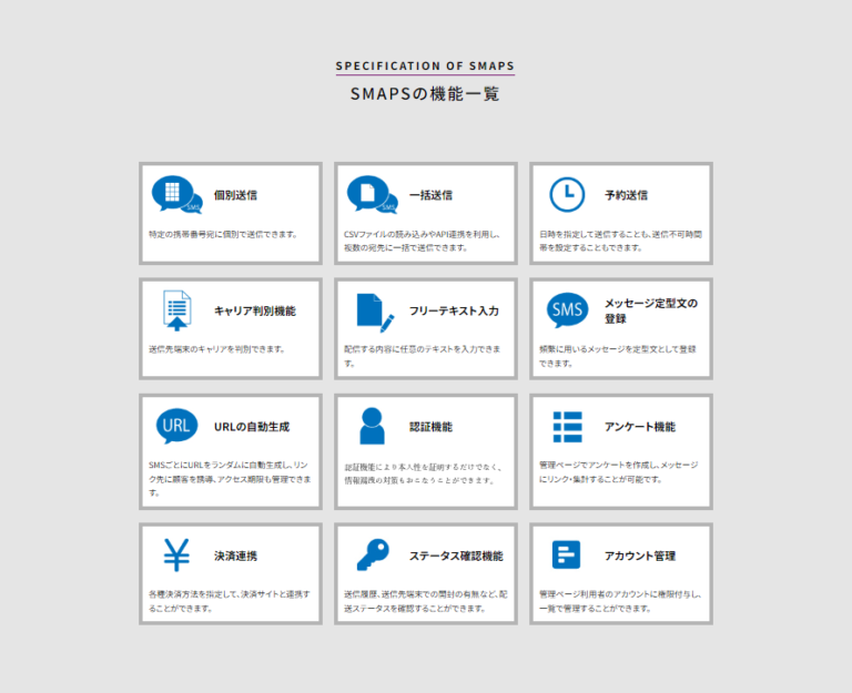 SMS配信サービス【SMAPS®】 | 株式会社すや